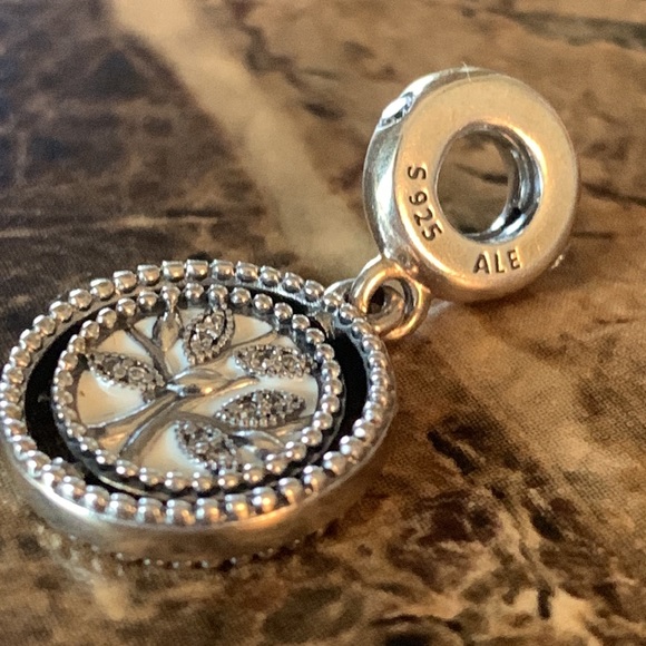 Pandora | Jewelry | Authentic Pandora Spinning Family Tree Dangle Charm ...